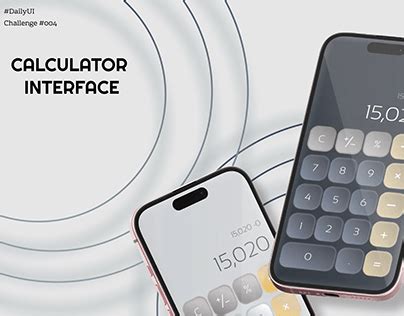 Calculator App Design Projects Photos Videos Logos Illustrations