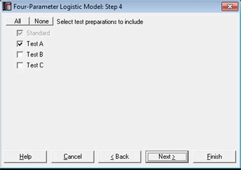 unistat statistics software bioassay analysis four parameter logistic