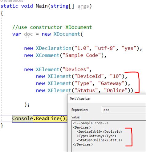 Working With Xml Using C Hex Quote