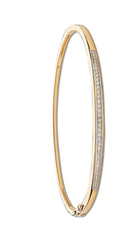 9ct Gold Diamond Bangle Giorgio Jewellersgiorgio Jewellers