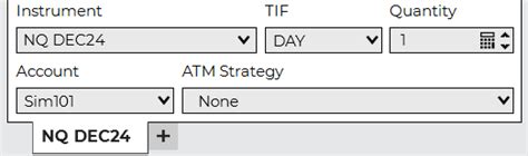 Superdom Basics Ninjatrader Desktop