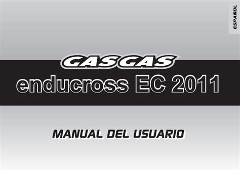 Manual Gasgas Ec 2011 Español 250 2t 125 Pdf