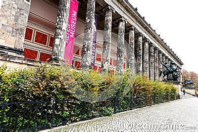Facade Of Altes Museum Old Museum In Berlin Editorial Photo