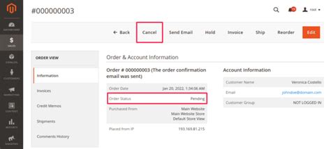 How To Cancel Order In Magento 2 Using Extension