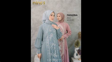 Baju Muslim Model Baru Faradina Dress Youtube