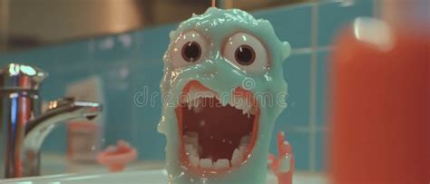 Fun Characters In Toothpaste Animation Create Laughter During Bathroom