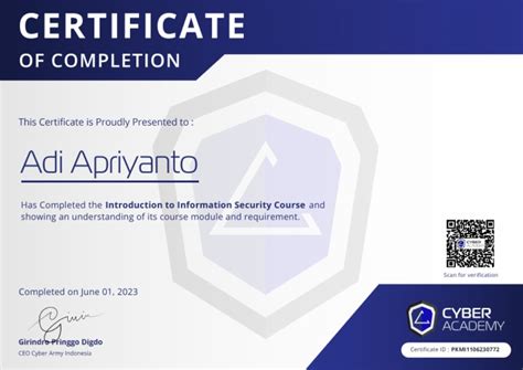 certificate cyber academy pdf