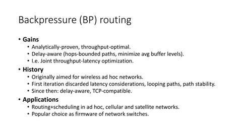 Backpressure On The Backbone Ppt Download
