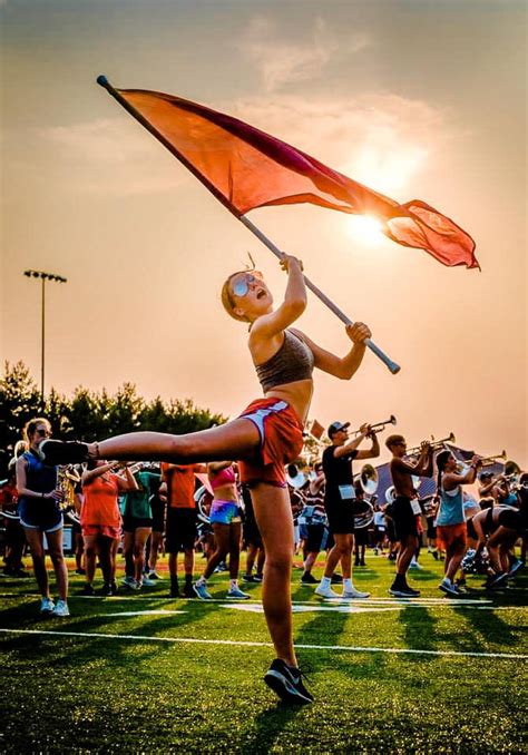 What Is Color Guard The Marching Arts