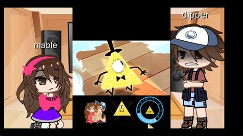 Mable And Dipper React To Videos Pt1 Bill Cipher Ebircsbus Esaelp Youtube