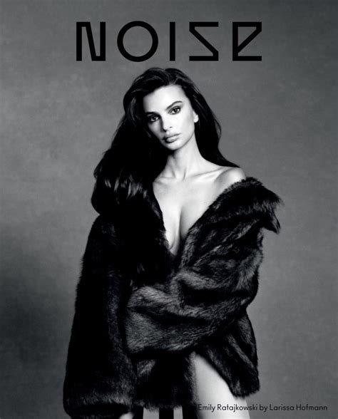 Beyond Noise Issue Fw 2025 Cover With Emily Ratajkowski — Anne Of