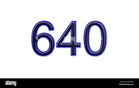 Number 640 Cut Out Stock Images & Pictures - Alamy