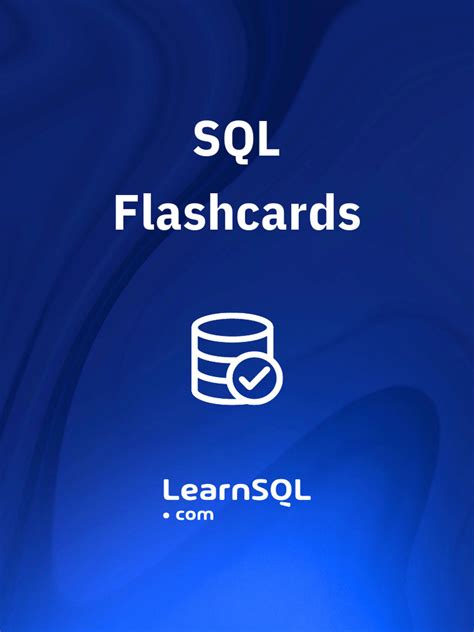 Sql Flashcards Pdf