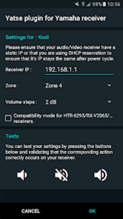 Yamaha Receiver Plugin For Yat For Android Download