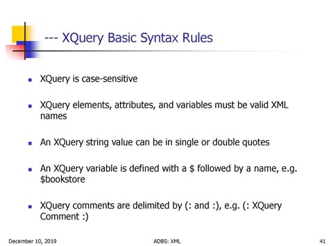 Xml And Internet Databases Ppt Download