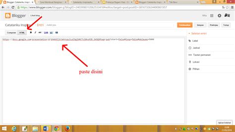Cara Mudah Menambahkan File PowerPoint PPT Pada Blog Catatanku Inspirasiku