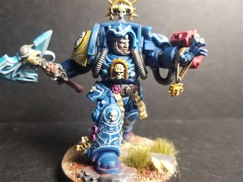 My Imperial Fists Librarian In Terminator Armor R Spacemarines