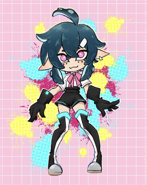 Octoling Kou By Glitchdroid On Newgrounds