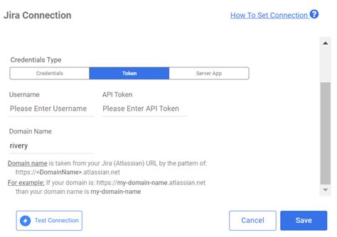 Jira Connection Jira
