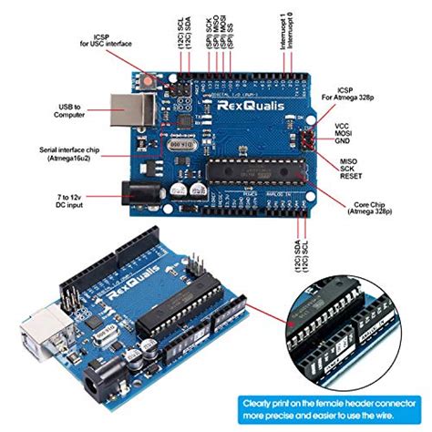 rexqualis complete starter kit based on arduino uno r3 w detailed free