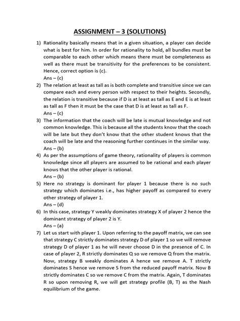 assignment 3 solutions pdf auction mathematical and quantitative