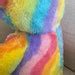 Babw Rainbow Swirl Teddy Bear Cute Plushies Enchanted Spring Garden Rainbow Hugs Etsy
