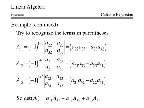 Ppt Linear Algebra Powerpoint Presentation Free Download Id6030165