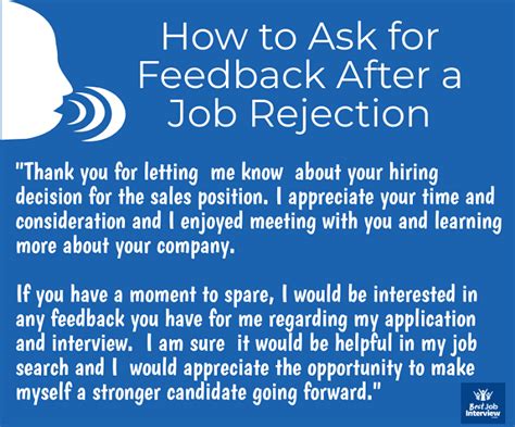 Asking For Feedback After Rejection Template 52 Koleksi Gambar