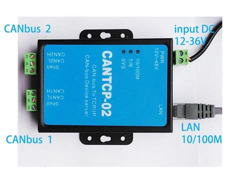 Enpa Cantcp Ethernet To Can Interface Converter Way Can Bus To LAN TCP IP Data Adapter