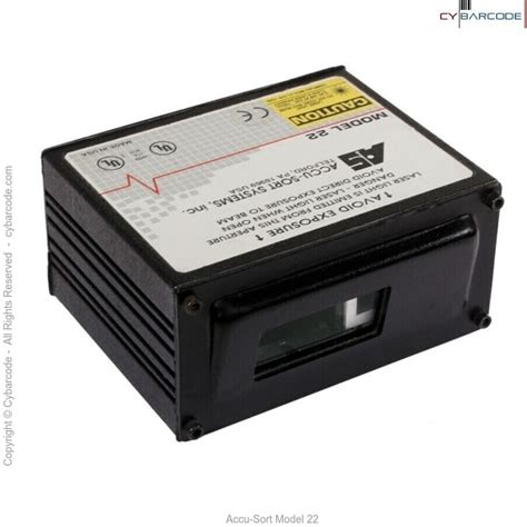 Accu Sort Model 22 David E Spence Inc Dba Cybarcode
