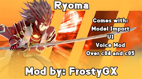 Ryoma Mod For Super Smash Bros Ultimate Ssbu Mods