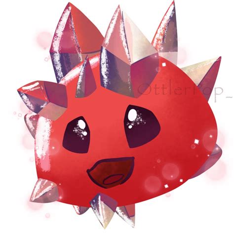 Ruby Slime By Ottler Pop On Deviantart