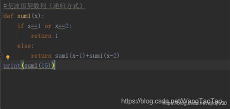 Python入门经典题斐波那契数列python斐波那契数列从11开始后面每一项等于前面两项之和。如1123581 Csdn博客