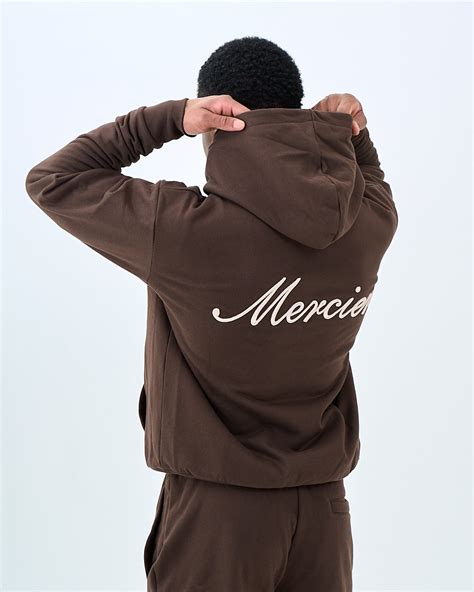 Mercier Authenticity Hoodie Chocolate Mercier