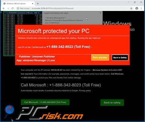 Windows Protected Your PC POP UP Scam Removal And Recovery Steps Updated