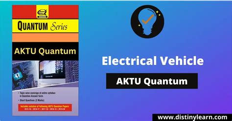 2022 23 New Electrical Vehicle Quantum Series Aktu Pdf Distiny Learn