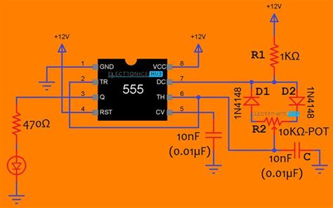 How To Generate PWM With 555 Timer IC