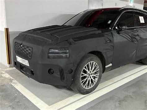 Gv80 페이스리프트 포착 G90 스타일 램프 적용