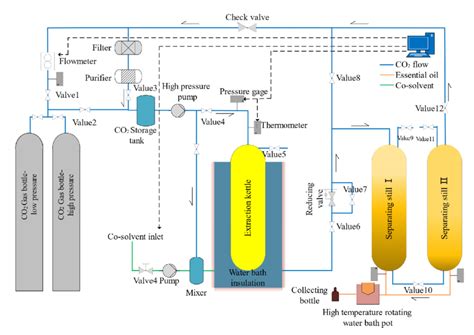 Supercritical Co2 Extraction Process Download Scientific Diagram