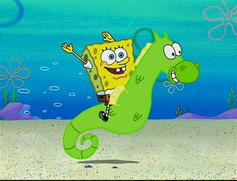 Spongebob Riding On Mystery By Saralovesspongebobsm On Deviantart