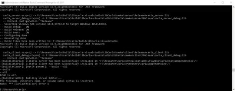 Make Launch Error Windows Carla The Filename Directory Name Or Volume Label Syntax