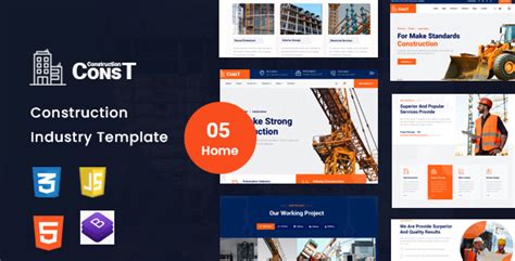 Const Construction Html Template By Seemlytheme Themeforest