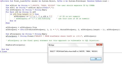 Sql Server Adding More Than Id To Search For In SQL Stack Overflow