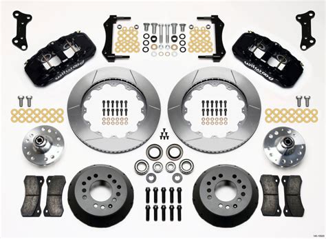 Wilwood Aero6 Front Hub Kit 1400 67 69 Camaro 64 72 Nova Chevelle