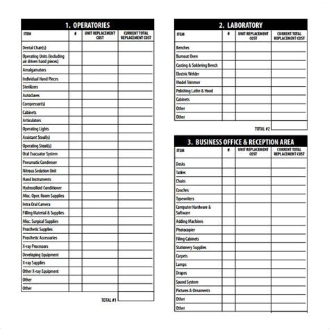 Office Supply Inventory Templates Artofit