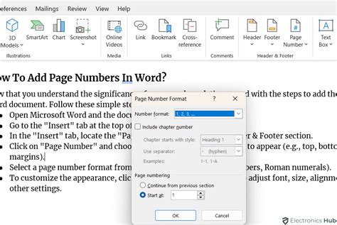 How To Add Page Numbers In Word Step By Step Guide