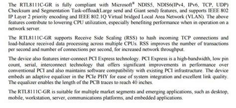 Rtl8111c Gr Inside Ic Chip Integrated Gigabit Ethernet Controller For Pci Express Applications