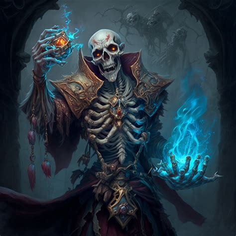 Skeleton Fantasy Art