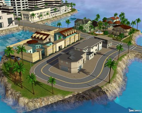 Скачать город Vice City от Fresh Prince для Симс 3