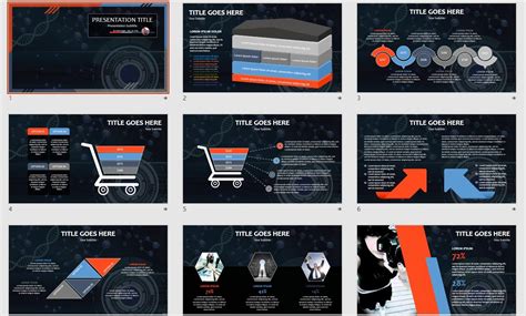 Abstract DNA PowerPoint
